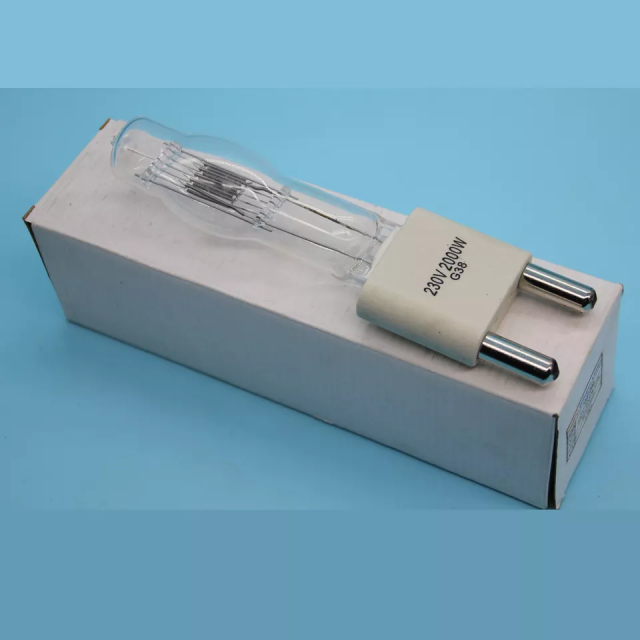 GY9.5/G15/G38 110V 220V 1000W 2000W Marine Halogen Searchlight Lamp